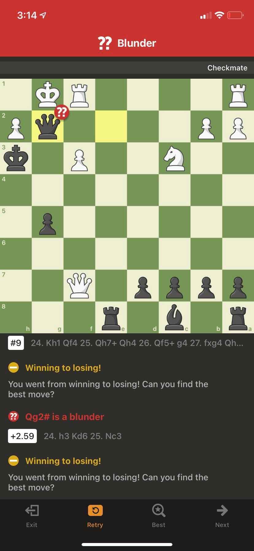 Checkmate is a blunder | Scrolller