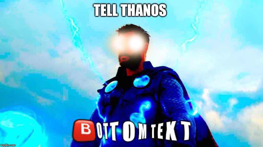 Checkmate, Thanos | Scrolller