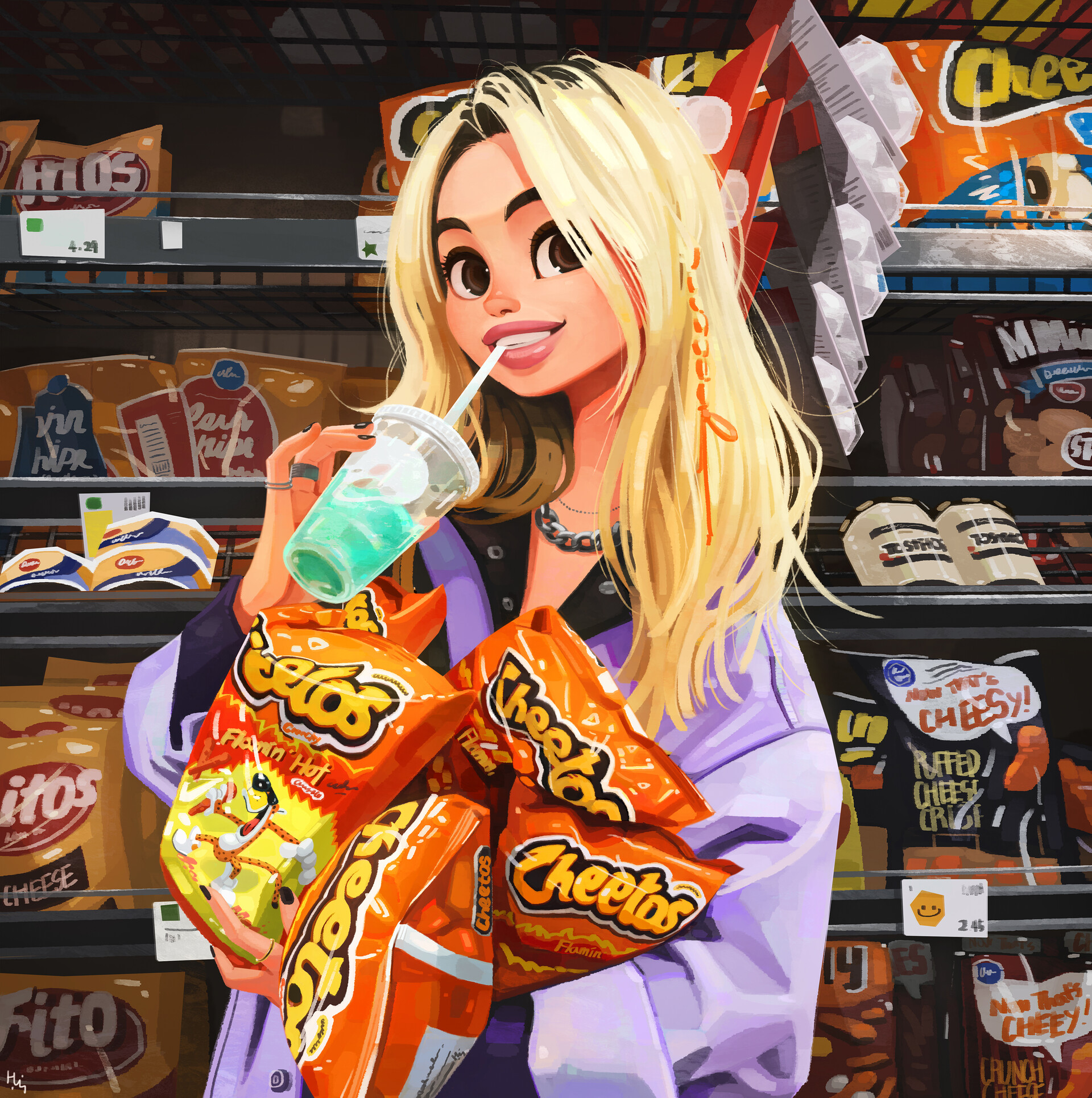 Cheetos by Jihyun Han | Scrolller