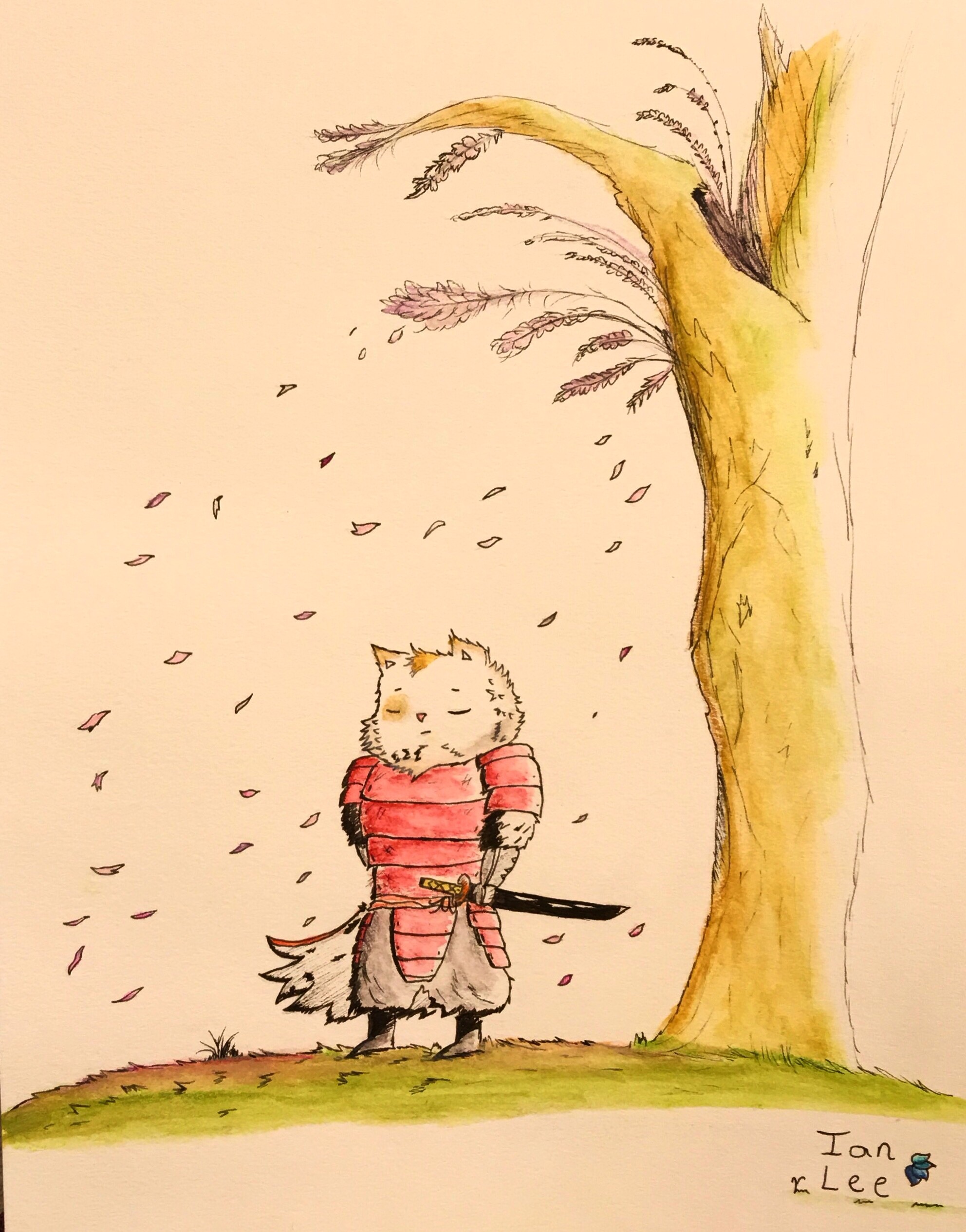 Cherry blossom samurai | Scrolller