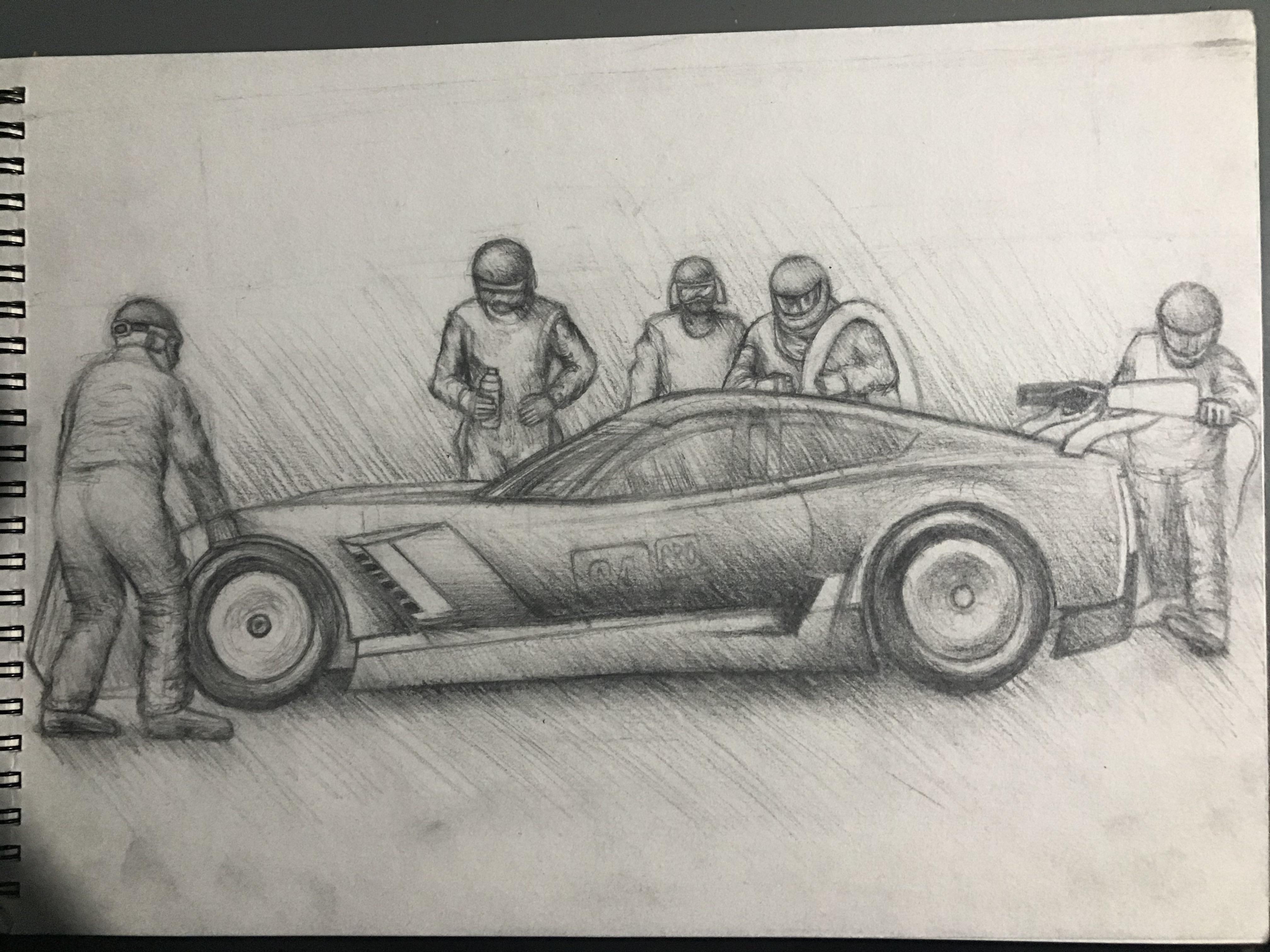 Chevrolet Corvette LeMans Pitstop | Scrolller