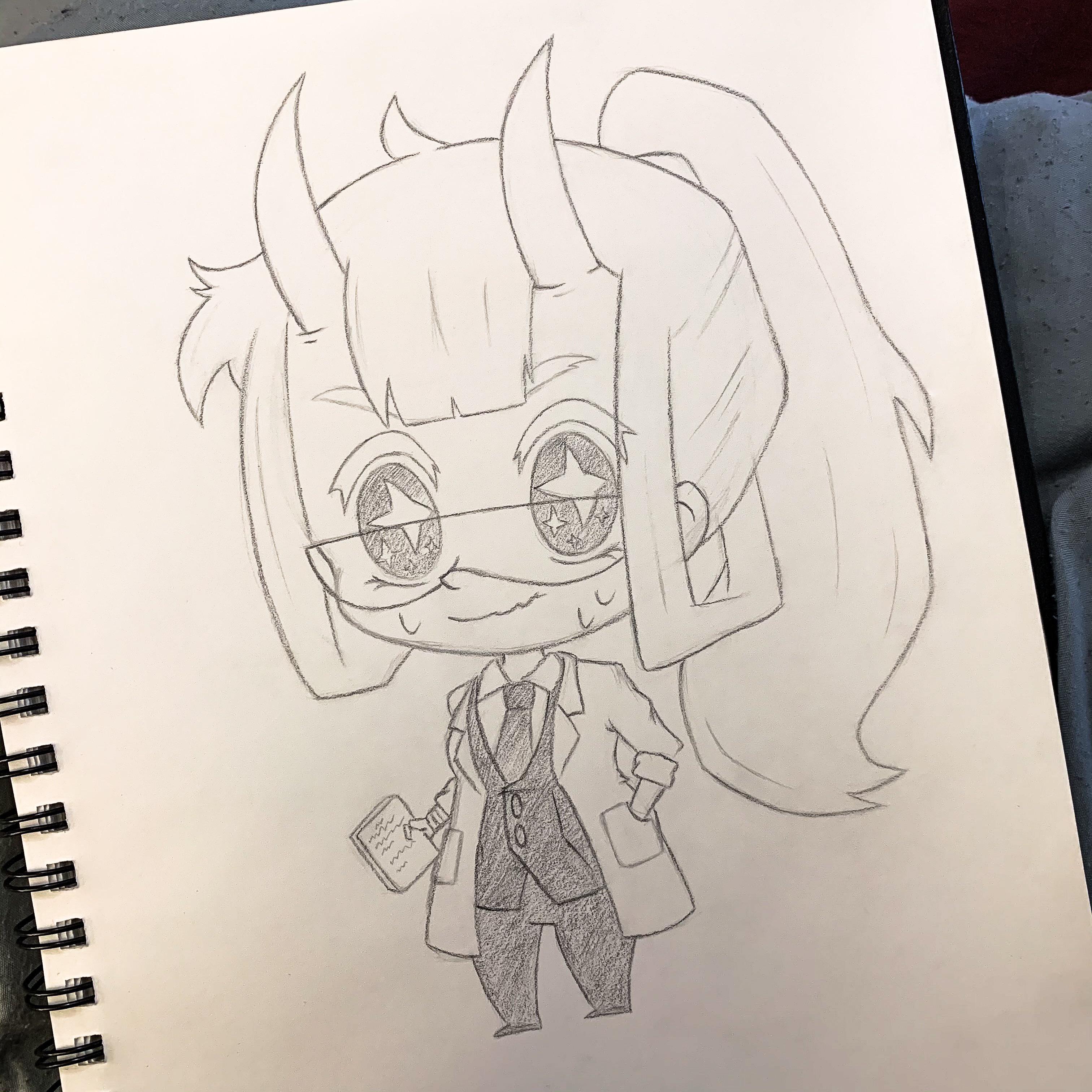 Chibi Az... *ahem* I mean, chibi Loremaster | Scrolller