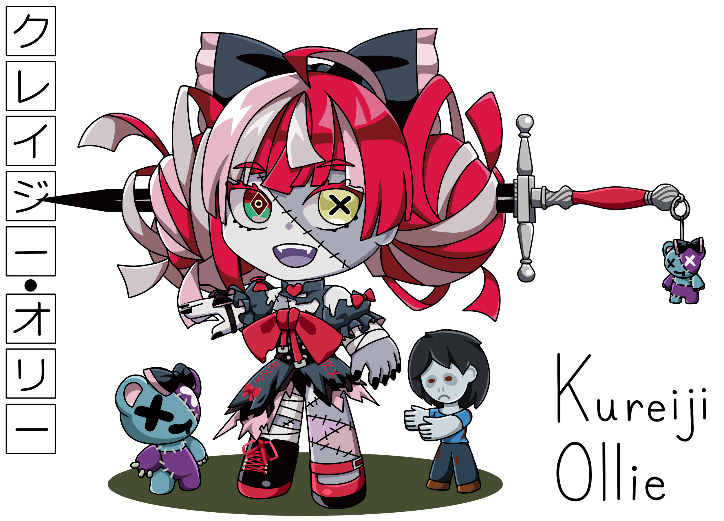 Chibi Kureiji Ollie (Hololive Indonesia 2nd Generation) [4th post on my quest to draw all ...