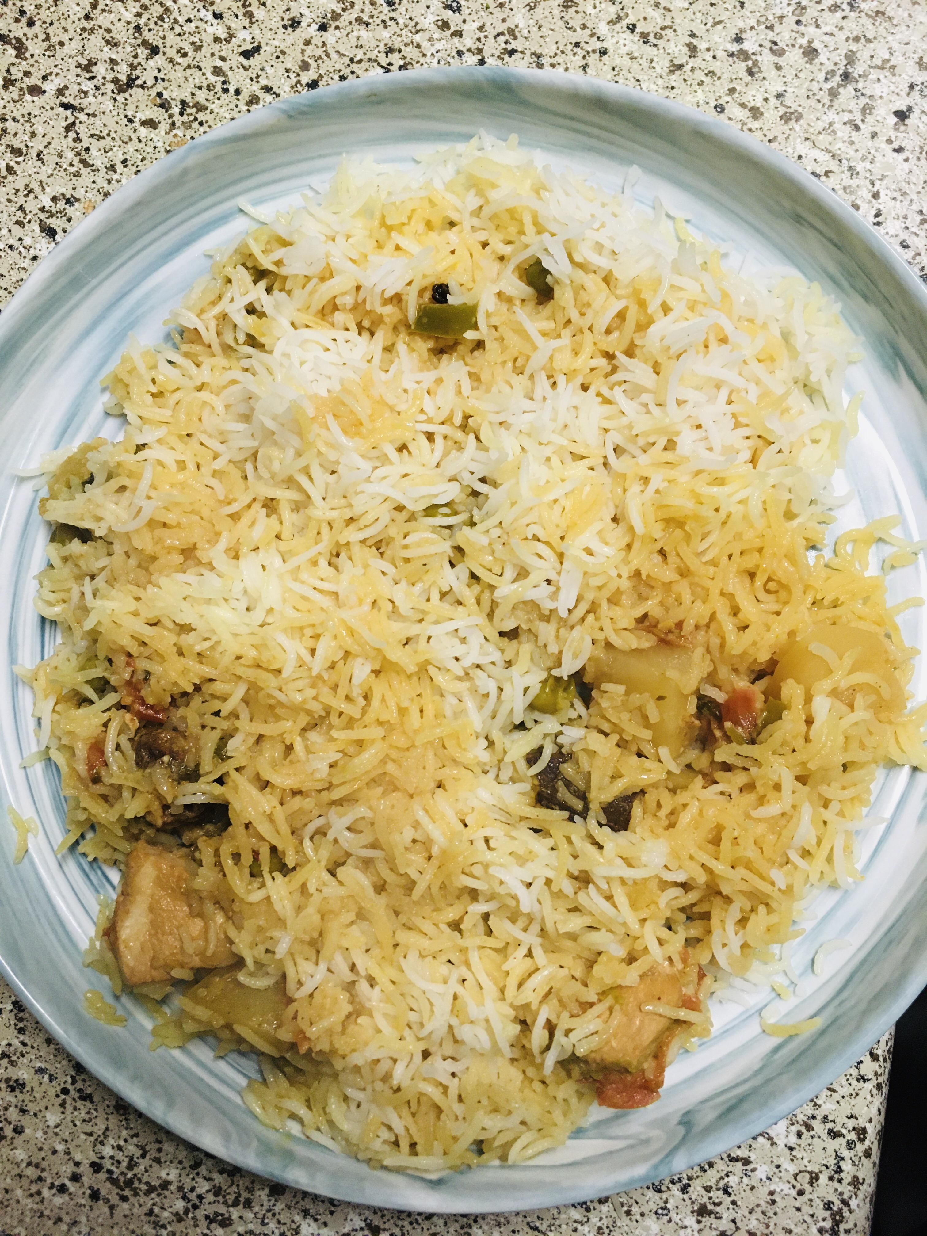 Chicken Biryani I made | Scrolller