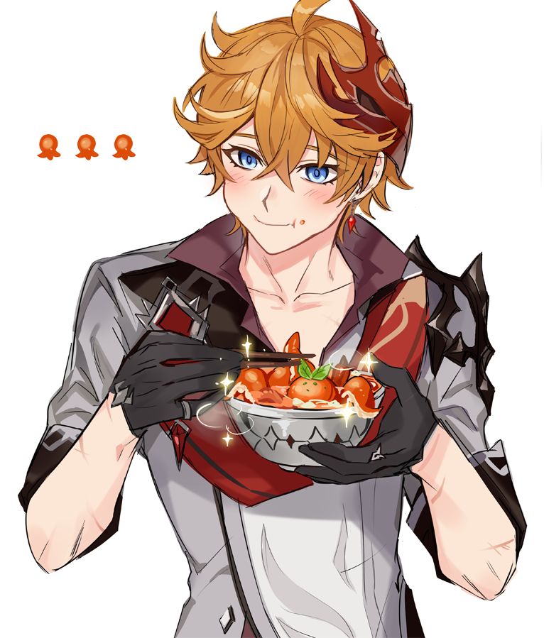 Childe eating an ambrosia salad | Scrolller