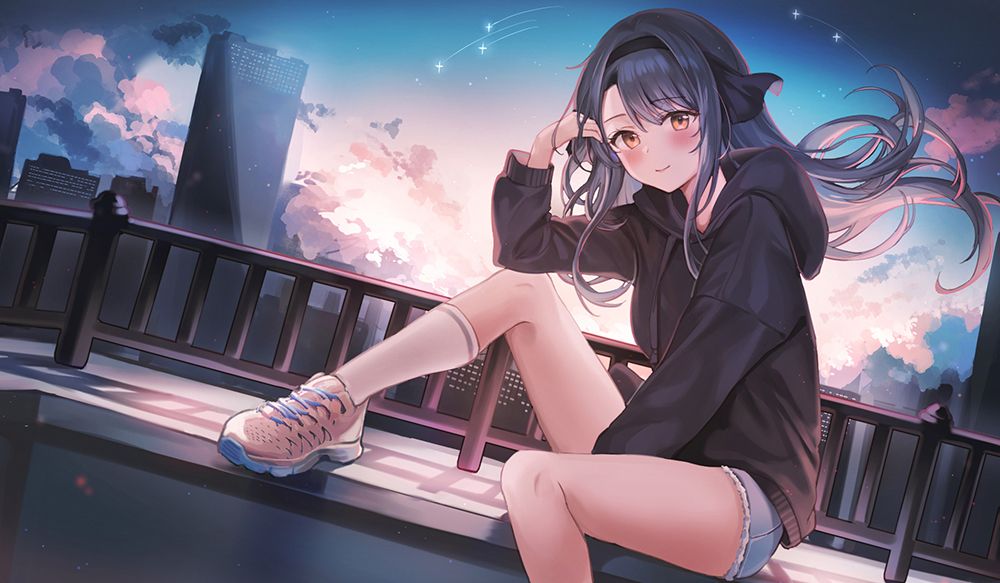 Chilling on the Rooftop [Original] | Scrolller
