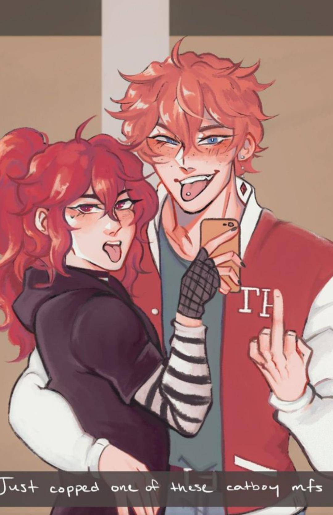 Chiluc~ modern highschool au♡ | Scrolller