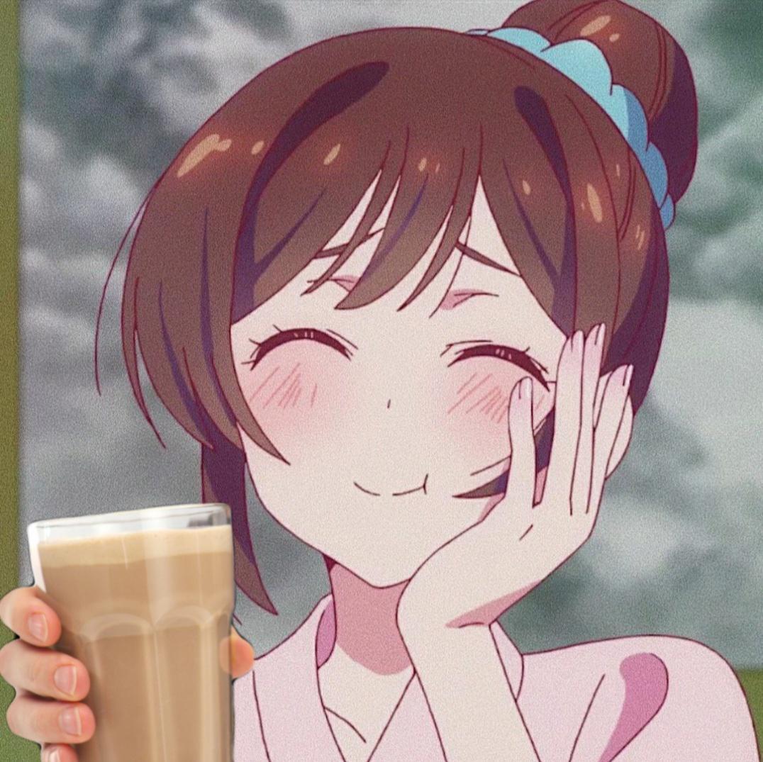 Chizuru loves here choccy milk | Scrolller