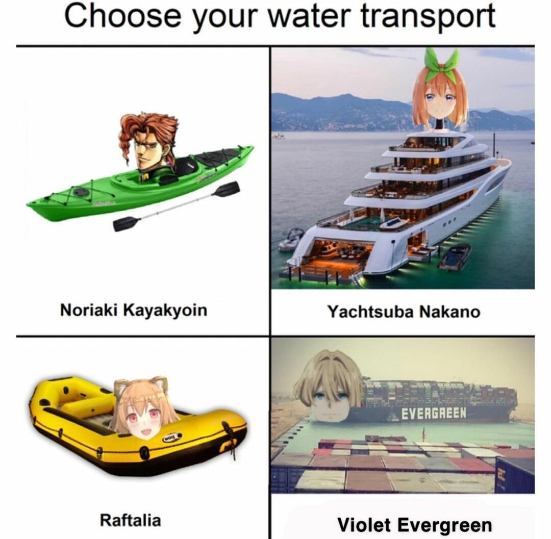 Choose you transport. | Scrolller