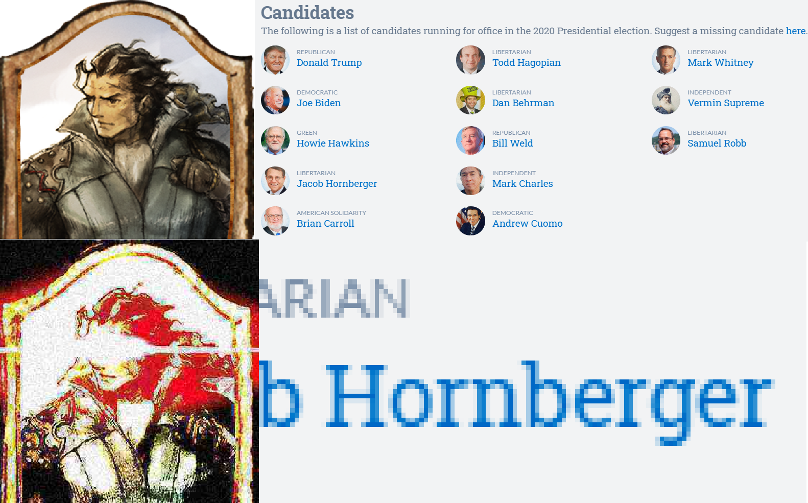 Choose your protagonist | Scrolller