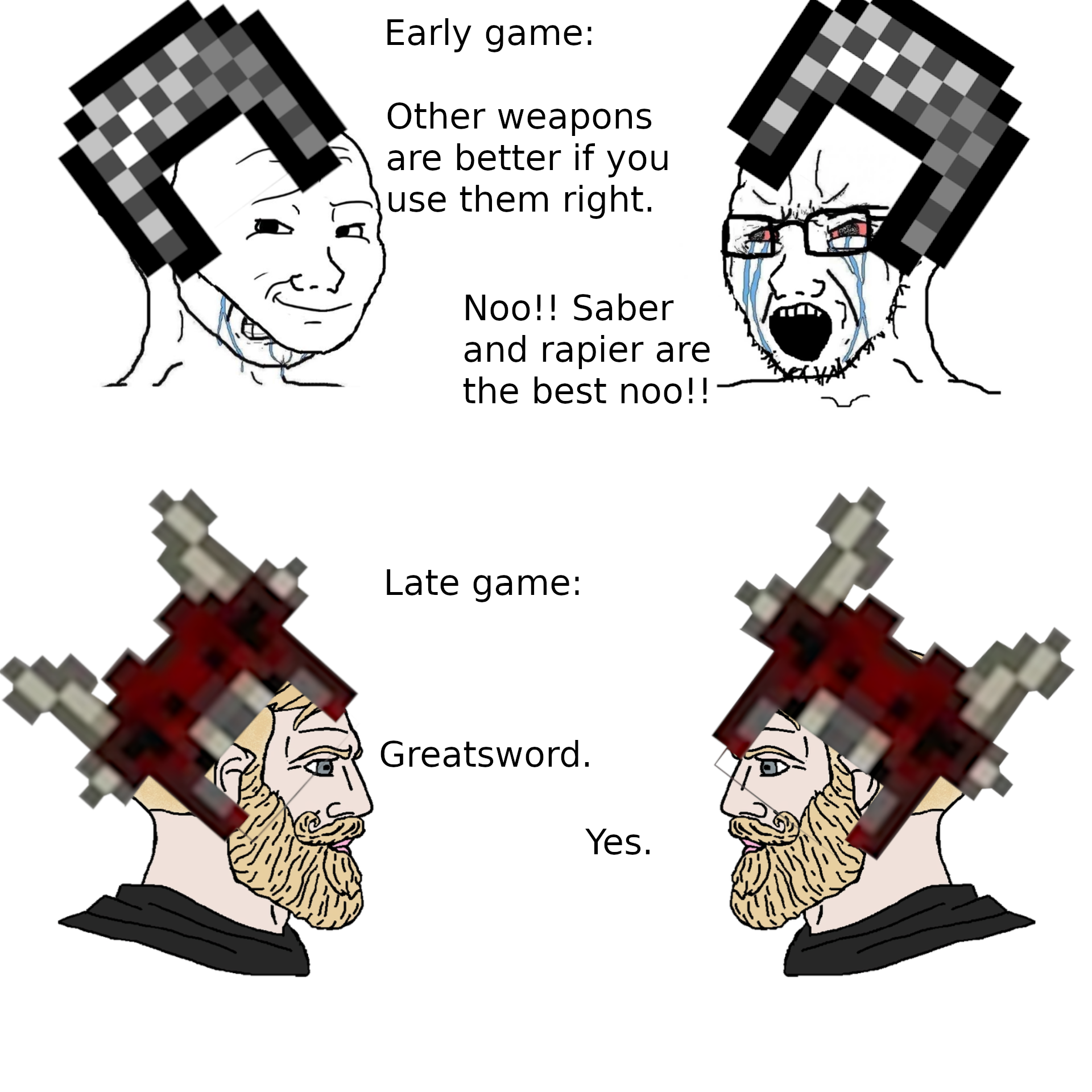 Choosing Weapons In RLCraft Be Like Scrolller Choosing Weapons In RLCraft Be Like Scrolller