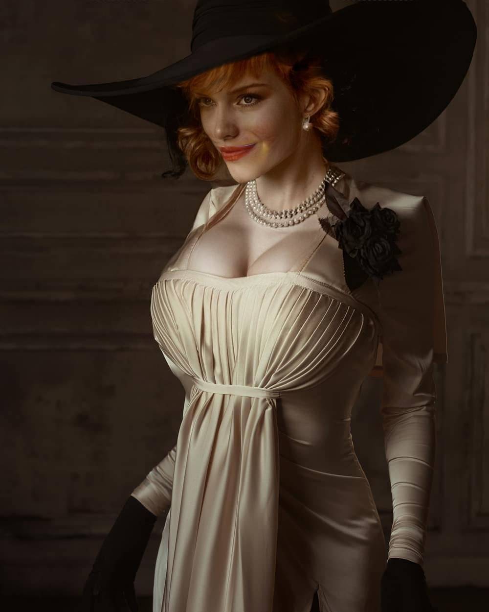 Christina Hendricks as Resident Evil vampire lady EDIT | Scrolller