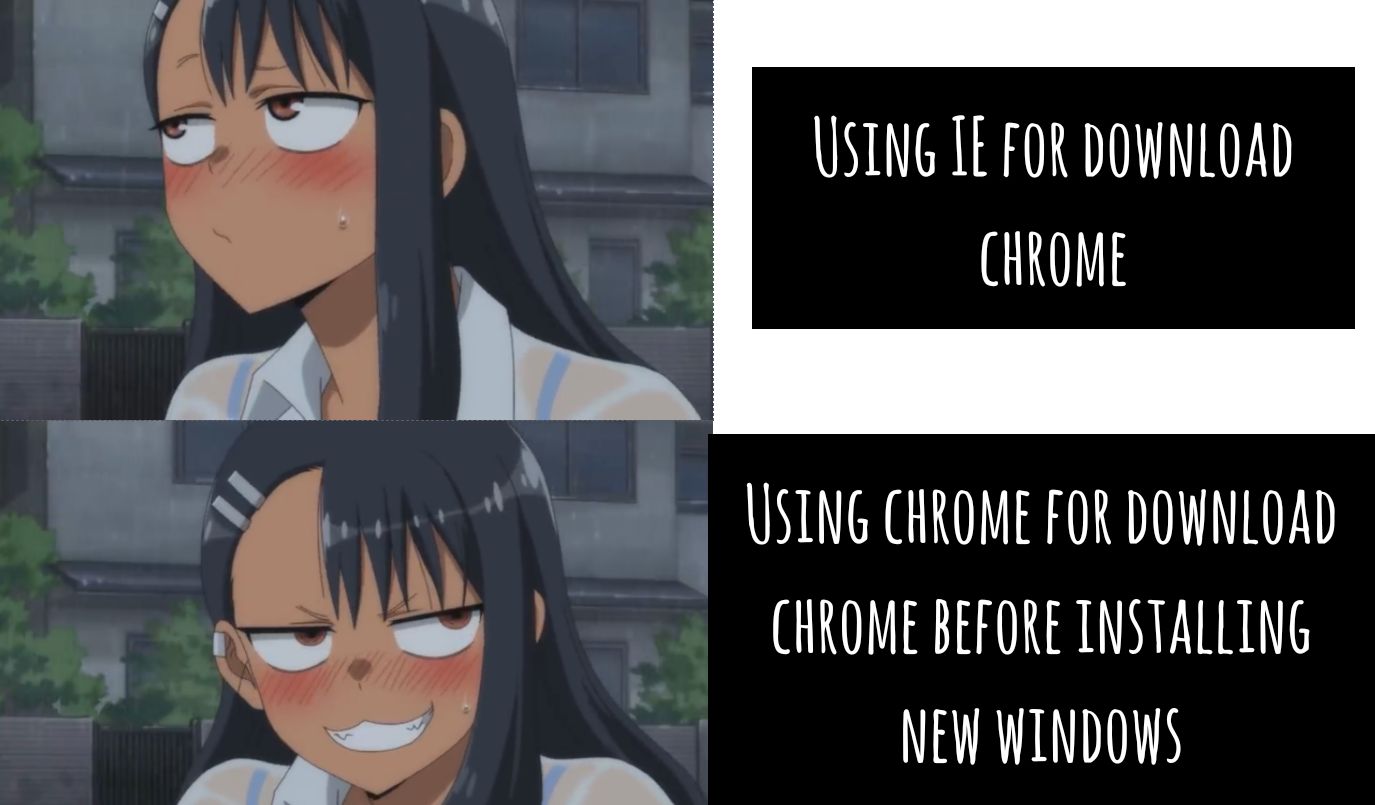 Chrome vs Internet Explorer | Scrolller