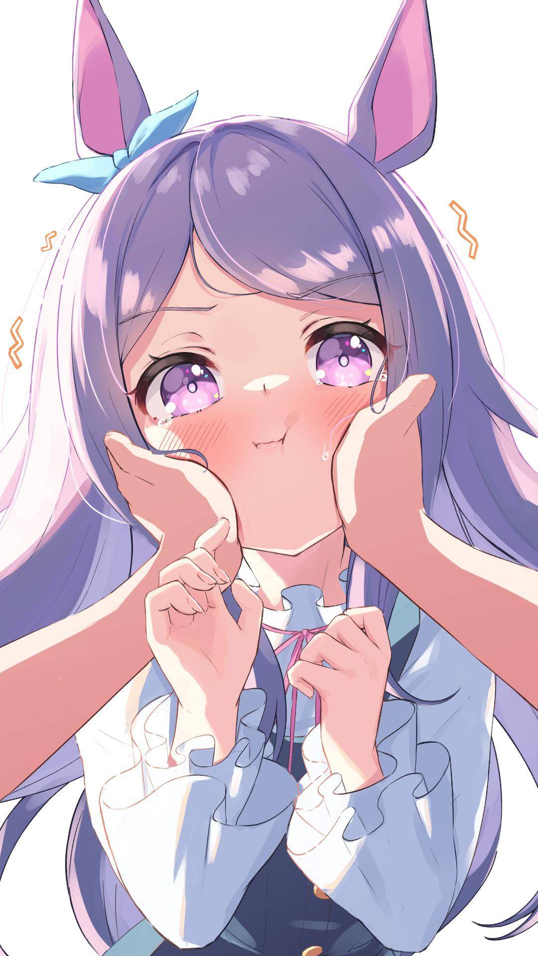 “Chubby Cheek” Mejiro McQueen [Uma Musume] (1080x1920) | Scrolller