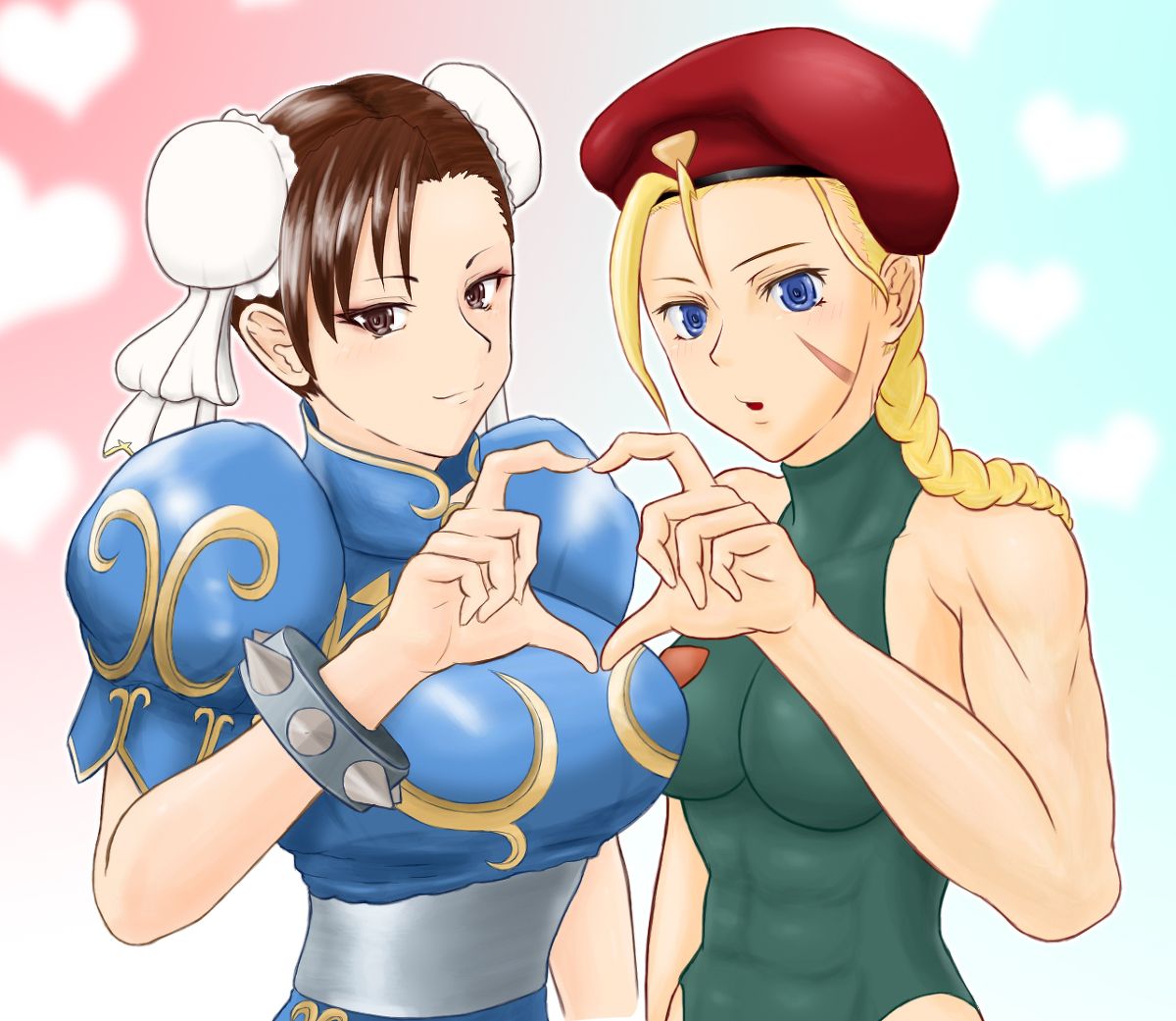 Chun-Li and Cammy by もっきー39 | Scrolller