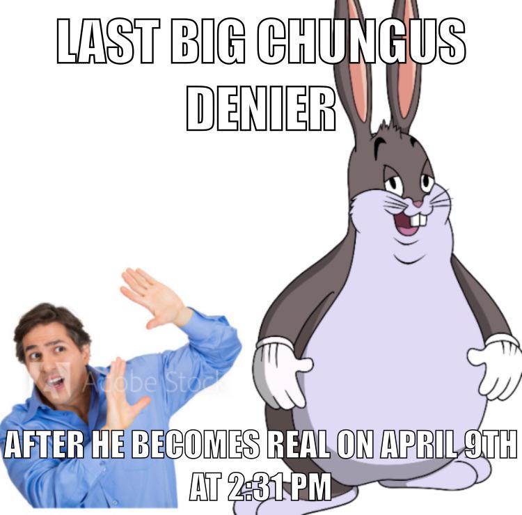 Chungus denier destroyed with FACTS and LOGIC | Scrolller