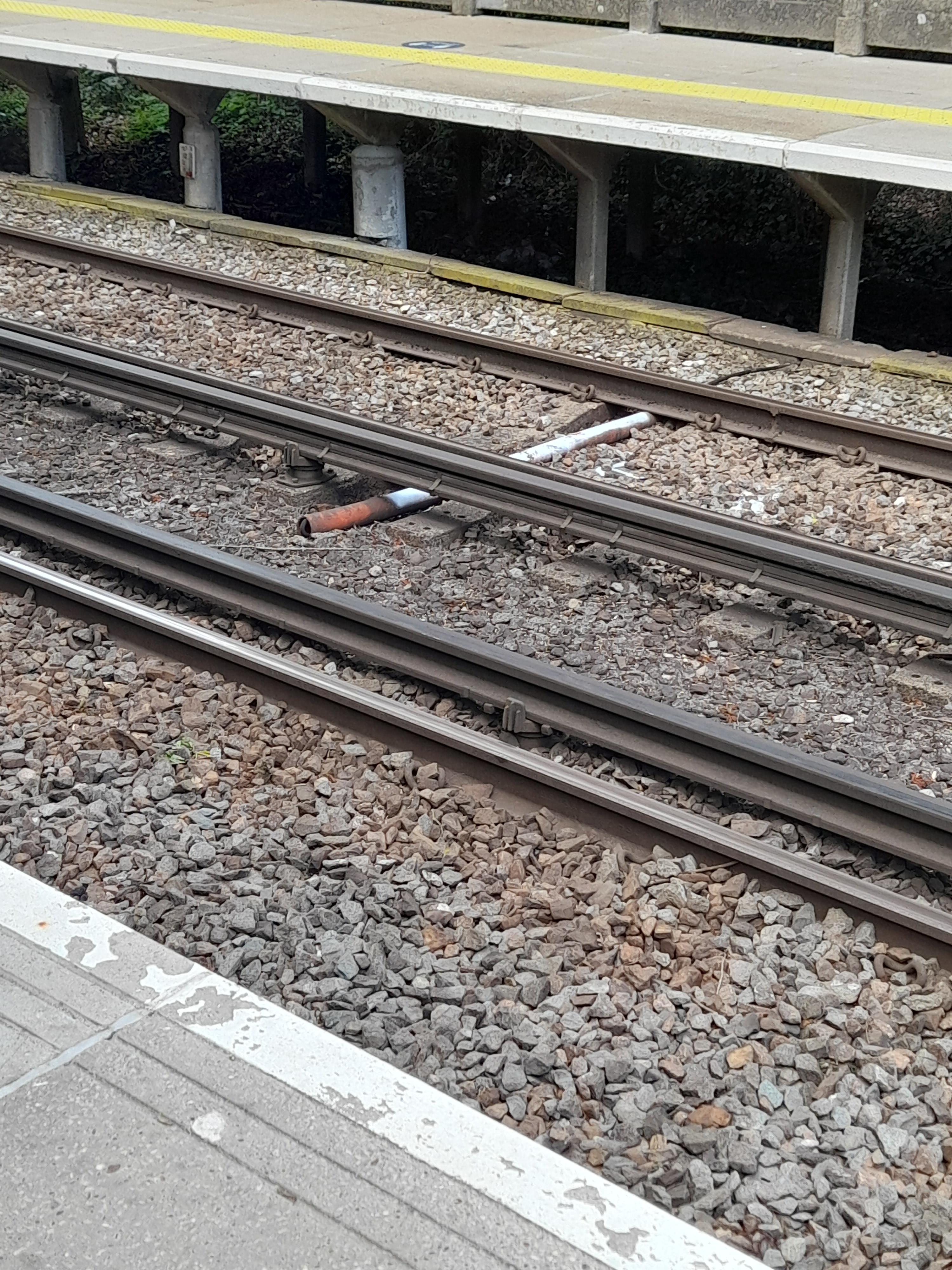 Cigarette under rails ? | Scrolller