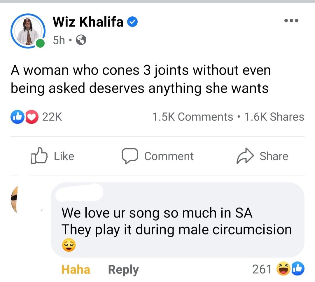 Circumcision time is Wiz time | Scrolller