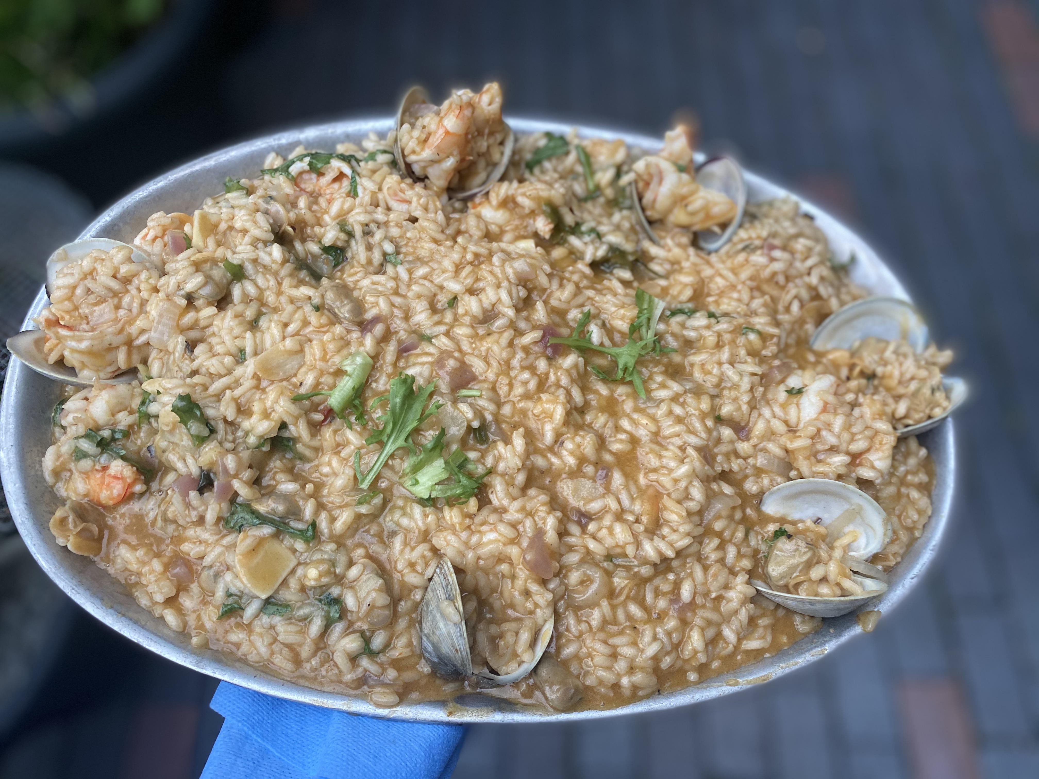 Clam and Shrimp Risotto | Scrolller