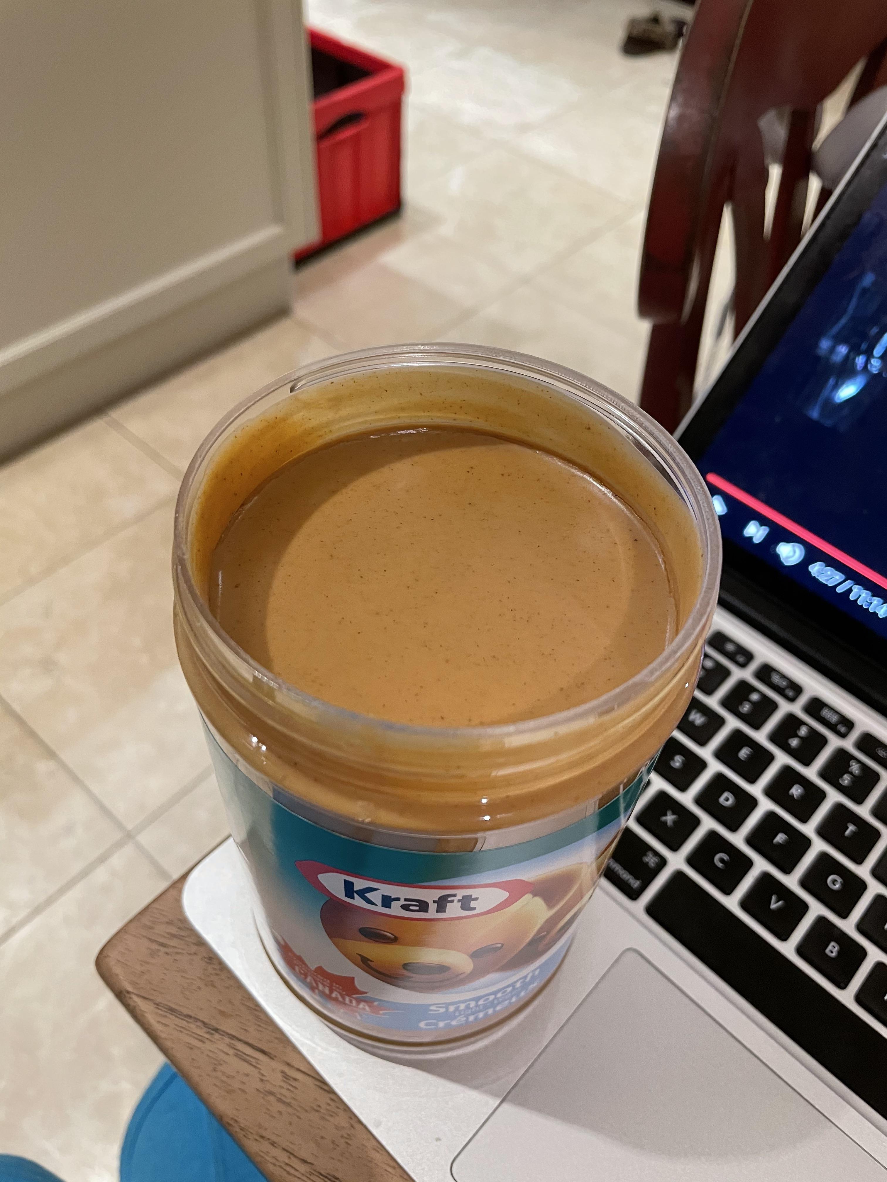 Classic fresh jar of peanut butter | Scrolller