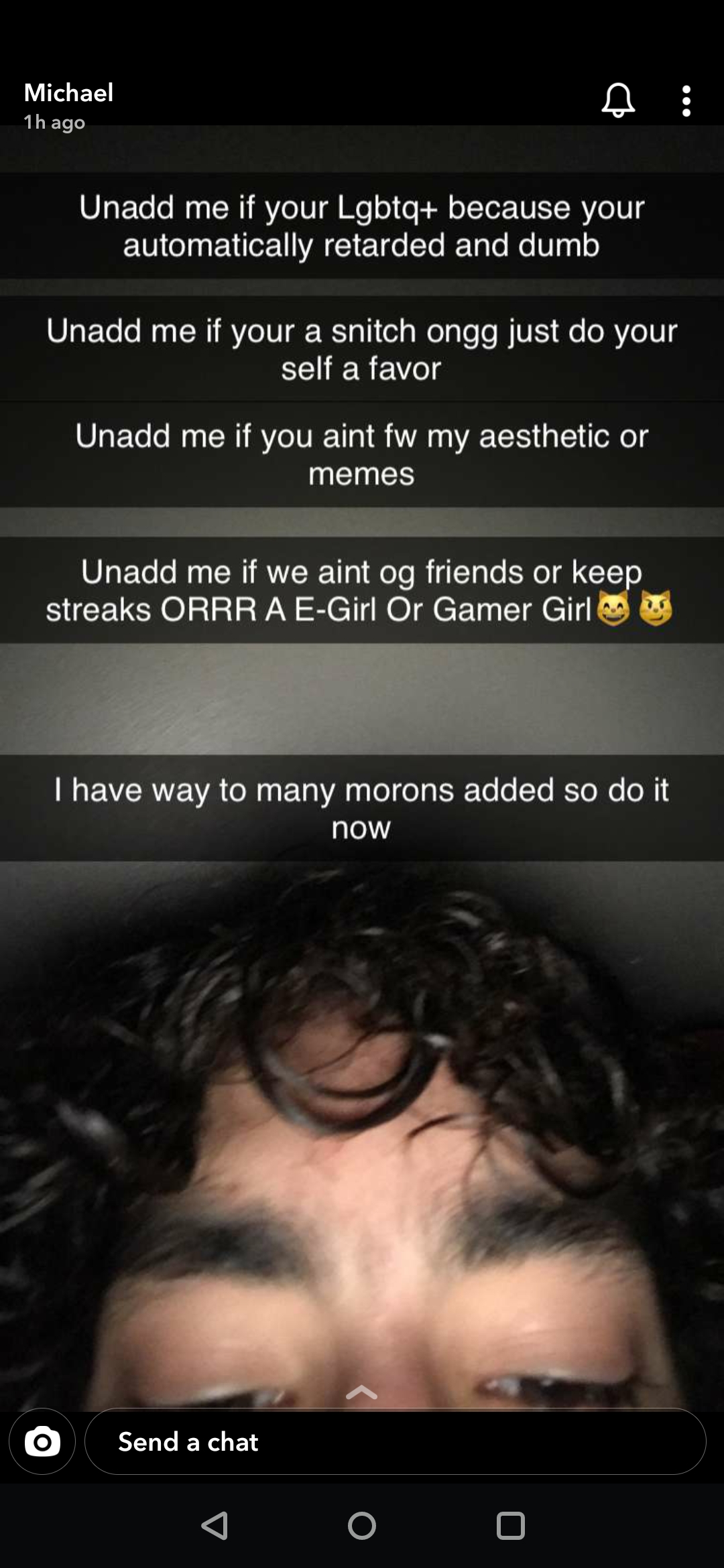 Classic snapchat cringe | Scrolller