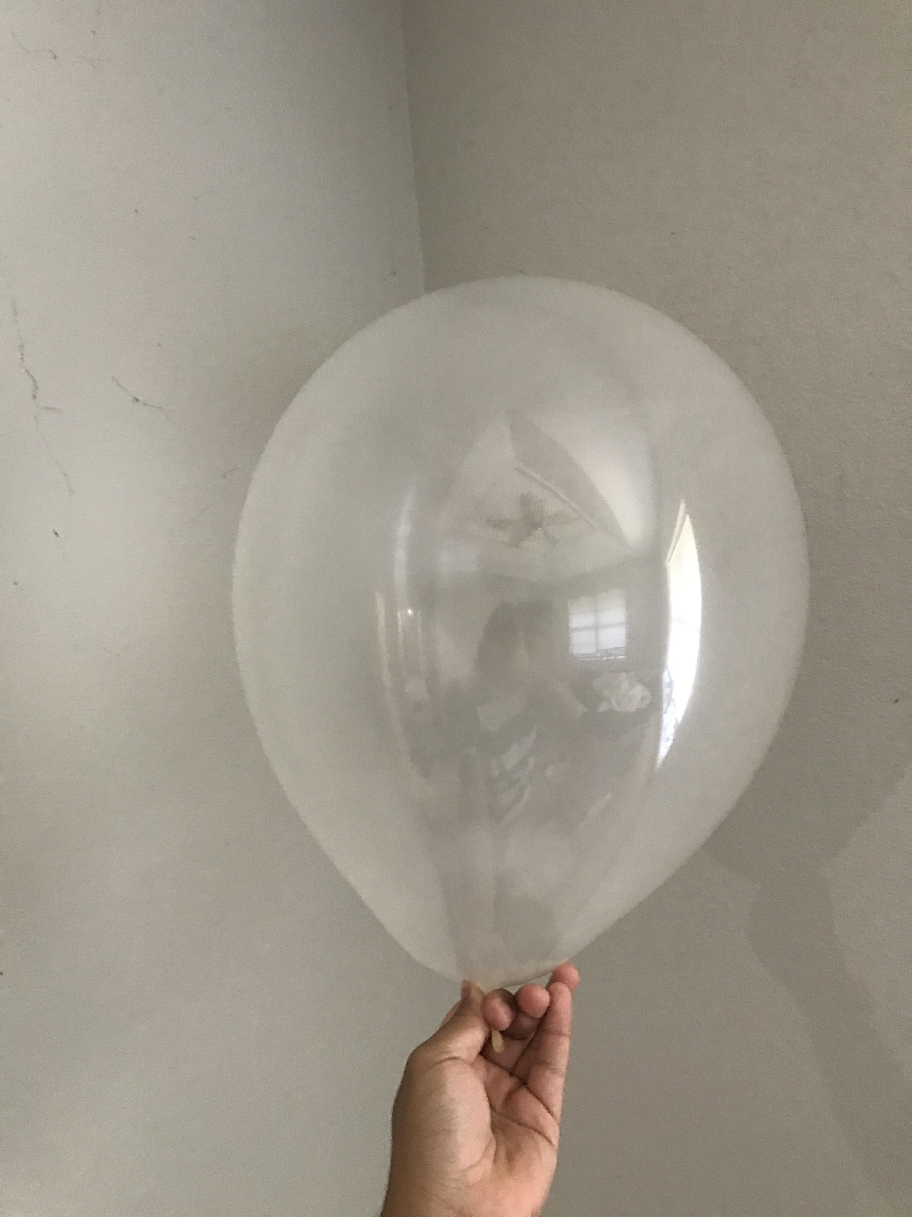Clear balloon 12 inch | Scrolller