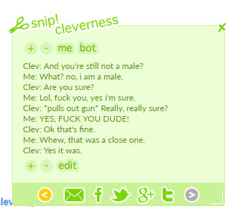 Cleverbot bringing some bant | Scrolller