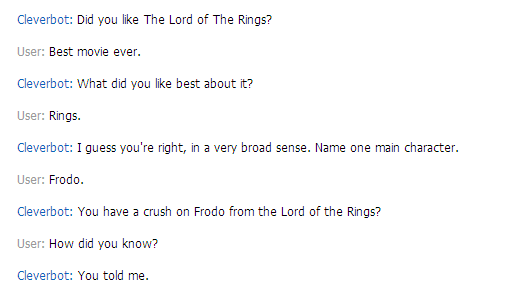 Cleverbot know me so well. | Scrolller
