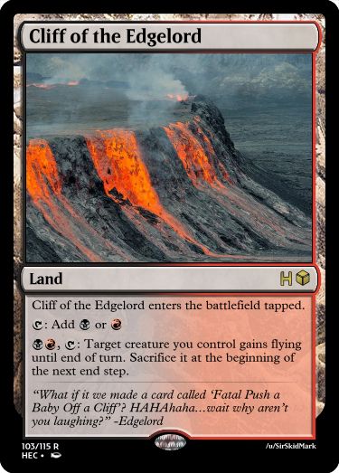 Cliff of the Edgelord | Scrolller