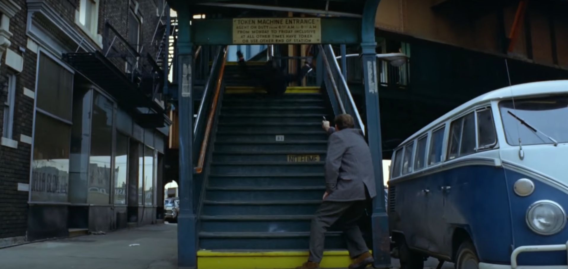 Climactic scene from 'The French Connection'. | Scrolller