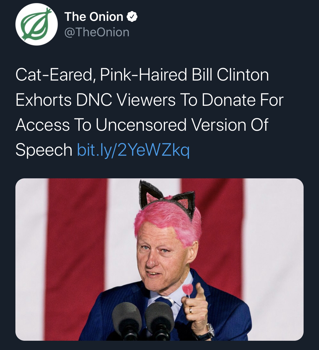 Clinton Confirmed as Catgirl | Scrolller