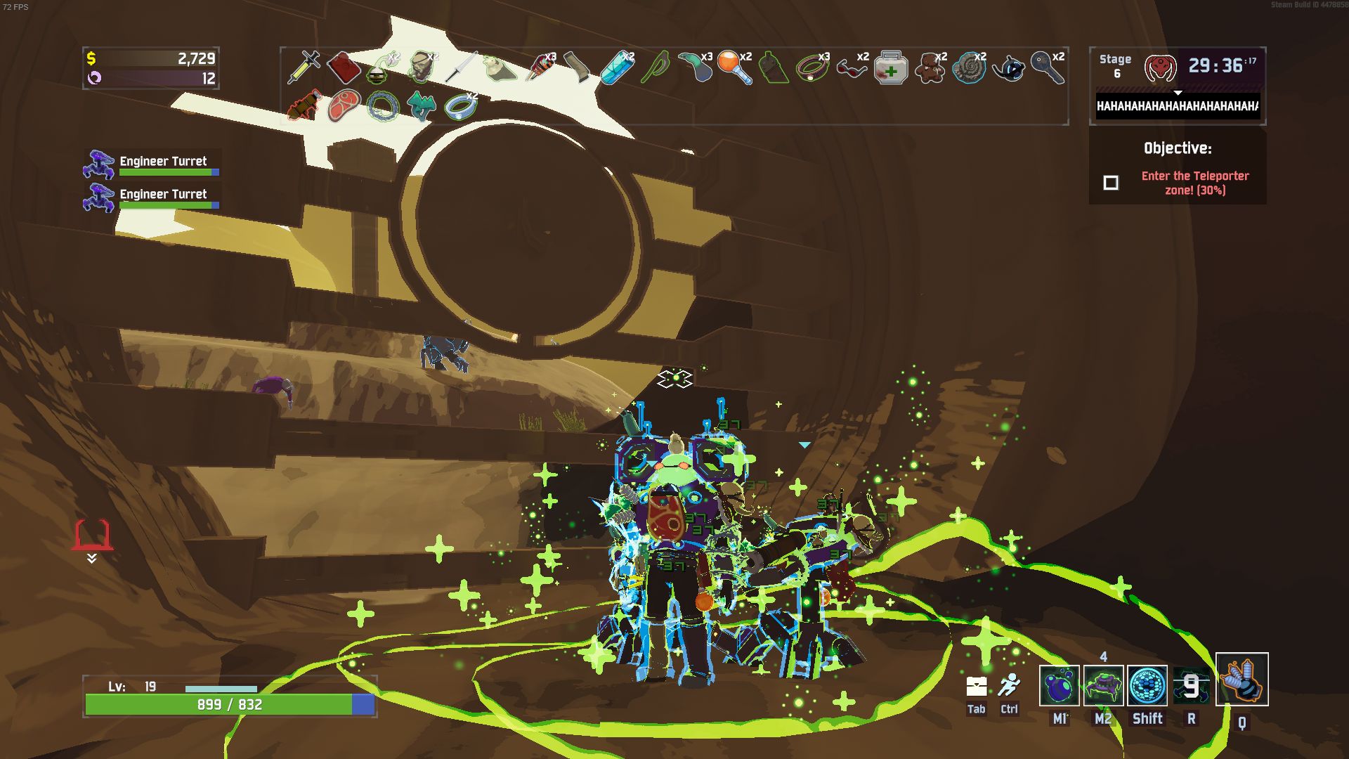 Clipped through the floor into here in multiplayer. Friend died while fighting the boss. This is ...