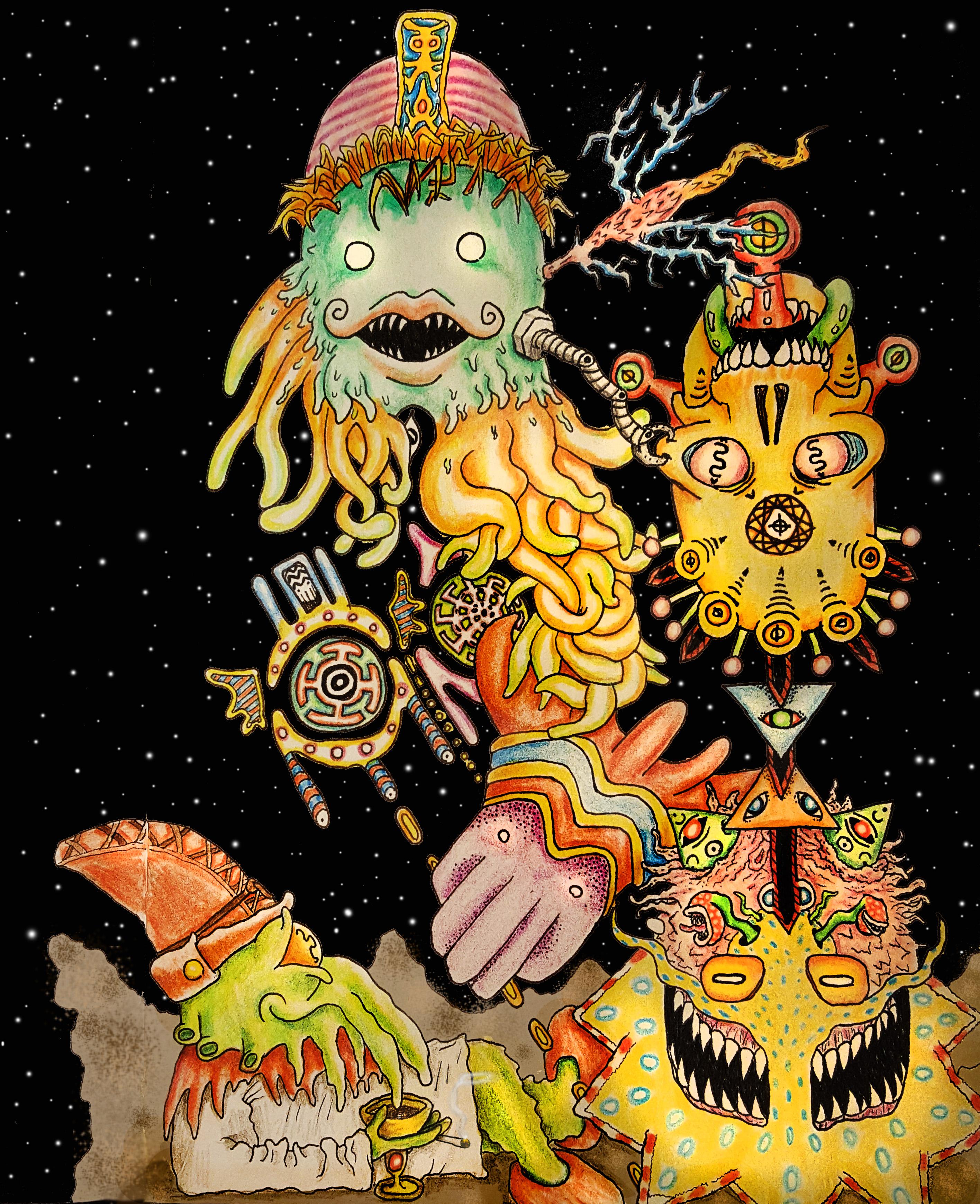 Closed-eye Cannabis visuals inspire me | Scrolller