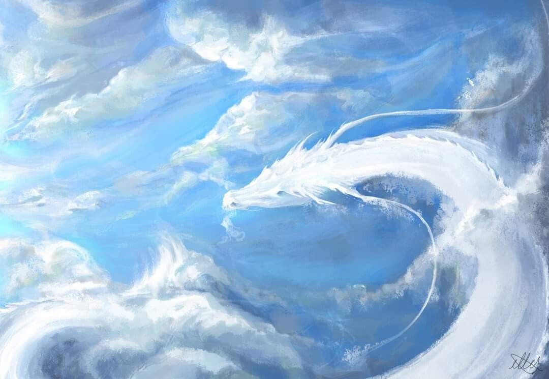 Cloud Dragonby Elinor Jepson | Scrolller