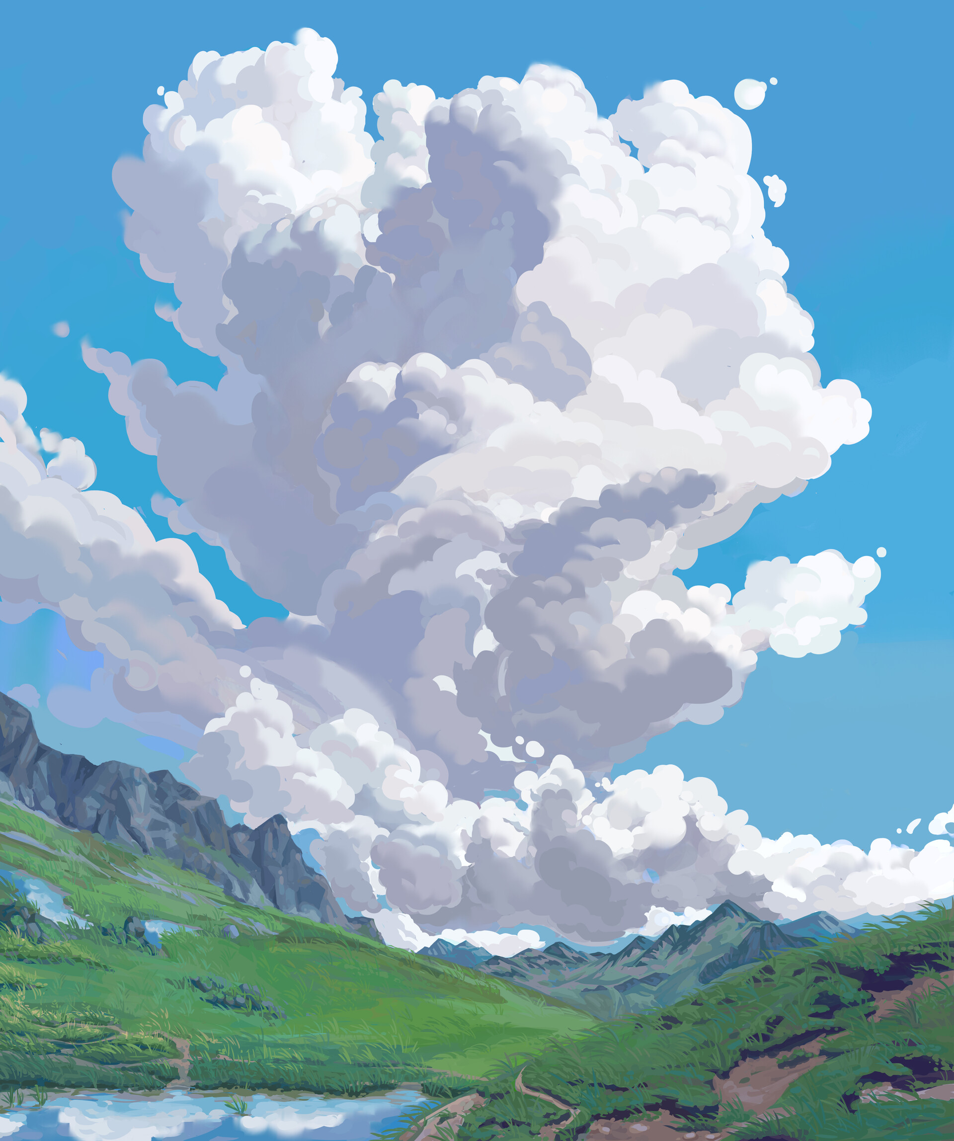 Clouds by Sanaa-Agathe Coste | Scrolller