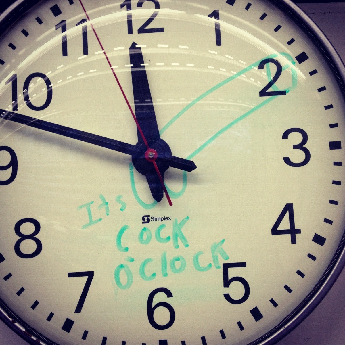 Cock o'clock | Scrolller