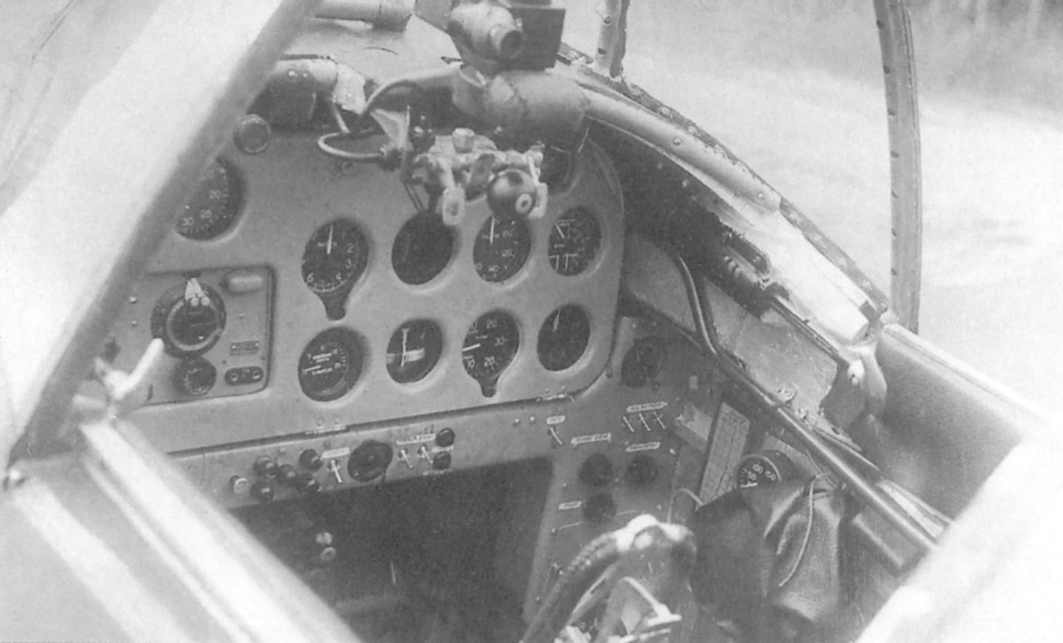 Cockpit of a Soviet LaGG-3 fighter | Scrolller