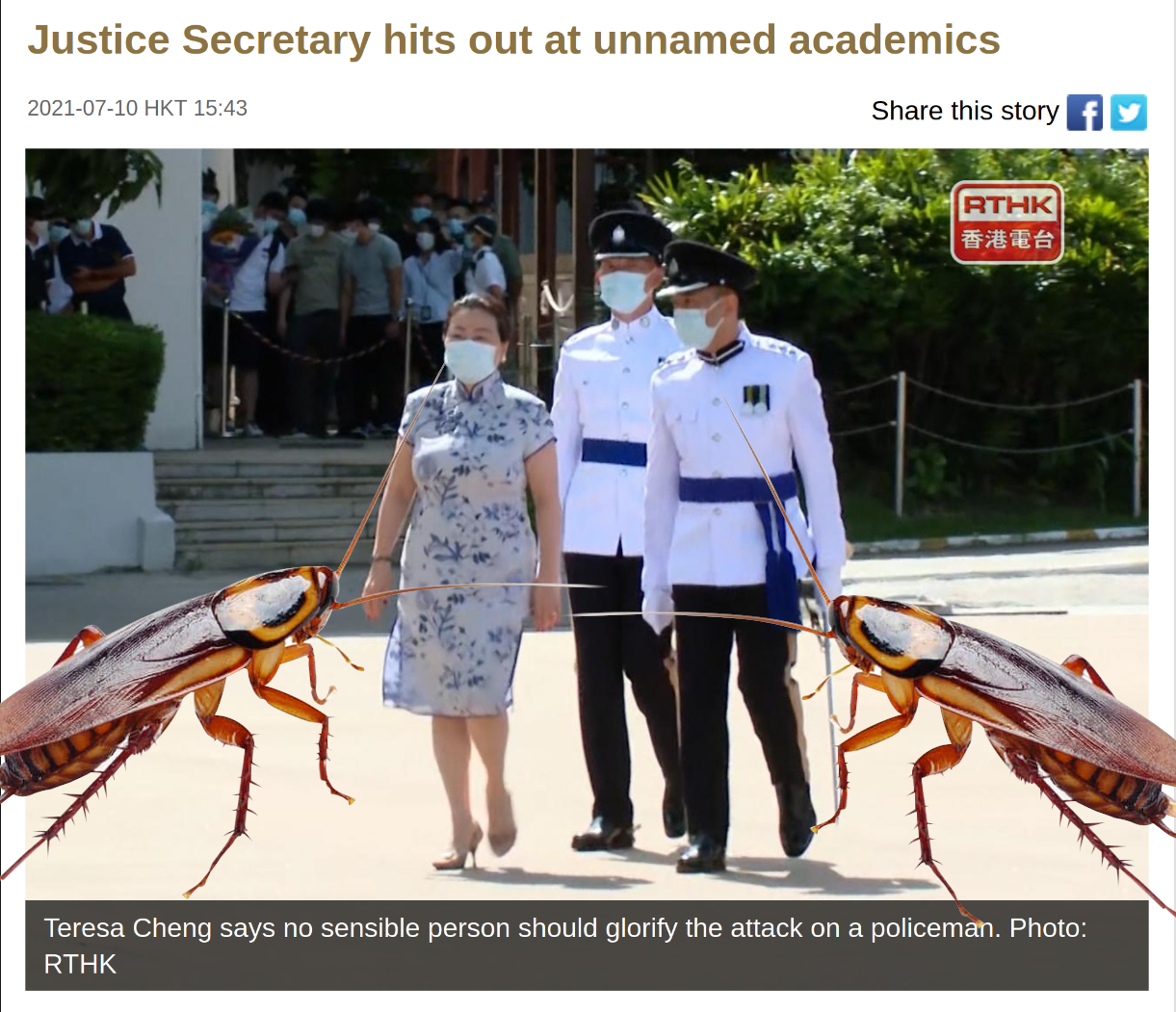 Cockroaches attract Cockroaches .... | Scrolller