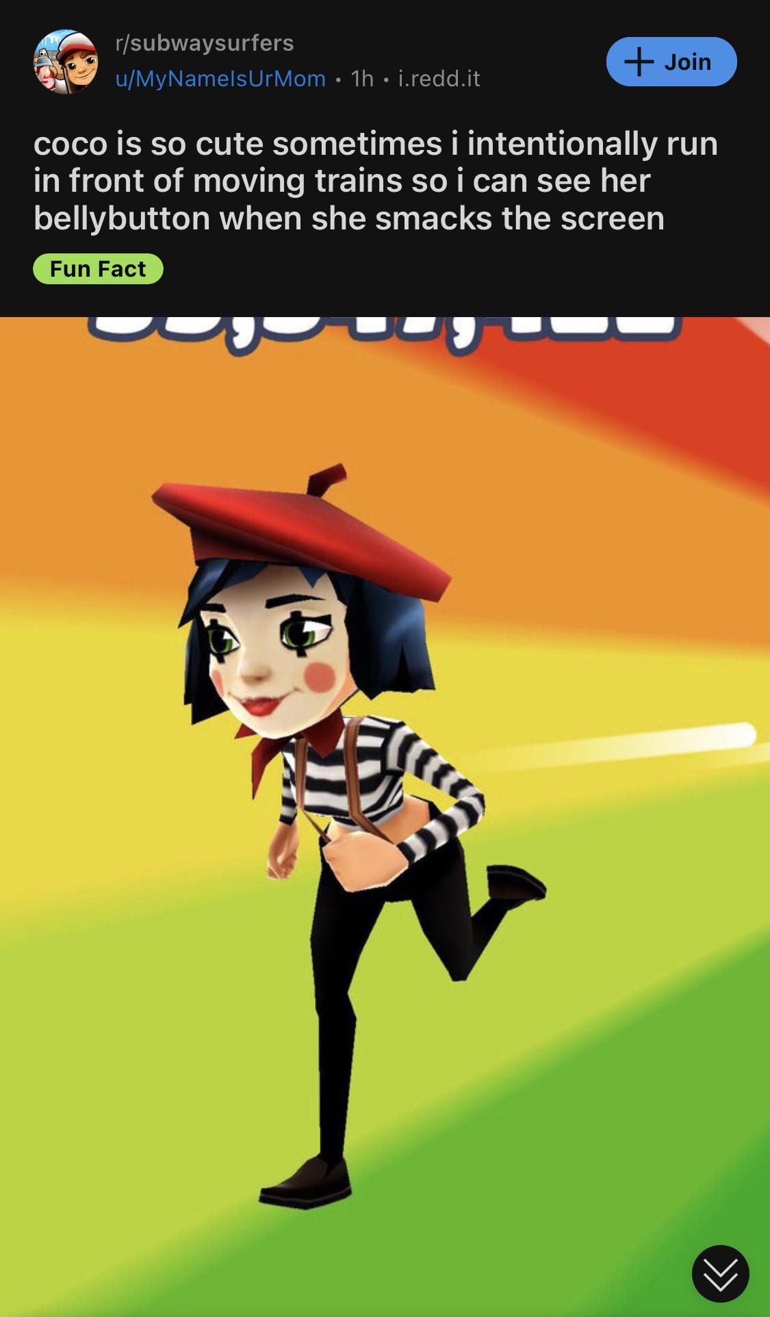 coco from subway surfers | Scrolller