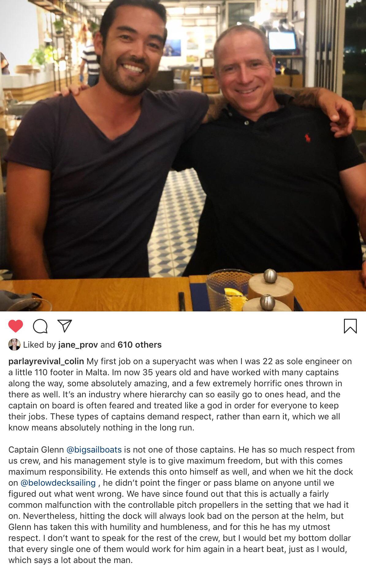 Colin talks about Glenn | Scrolller