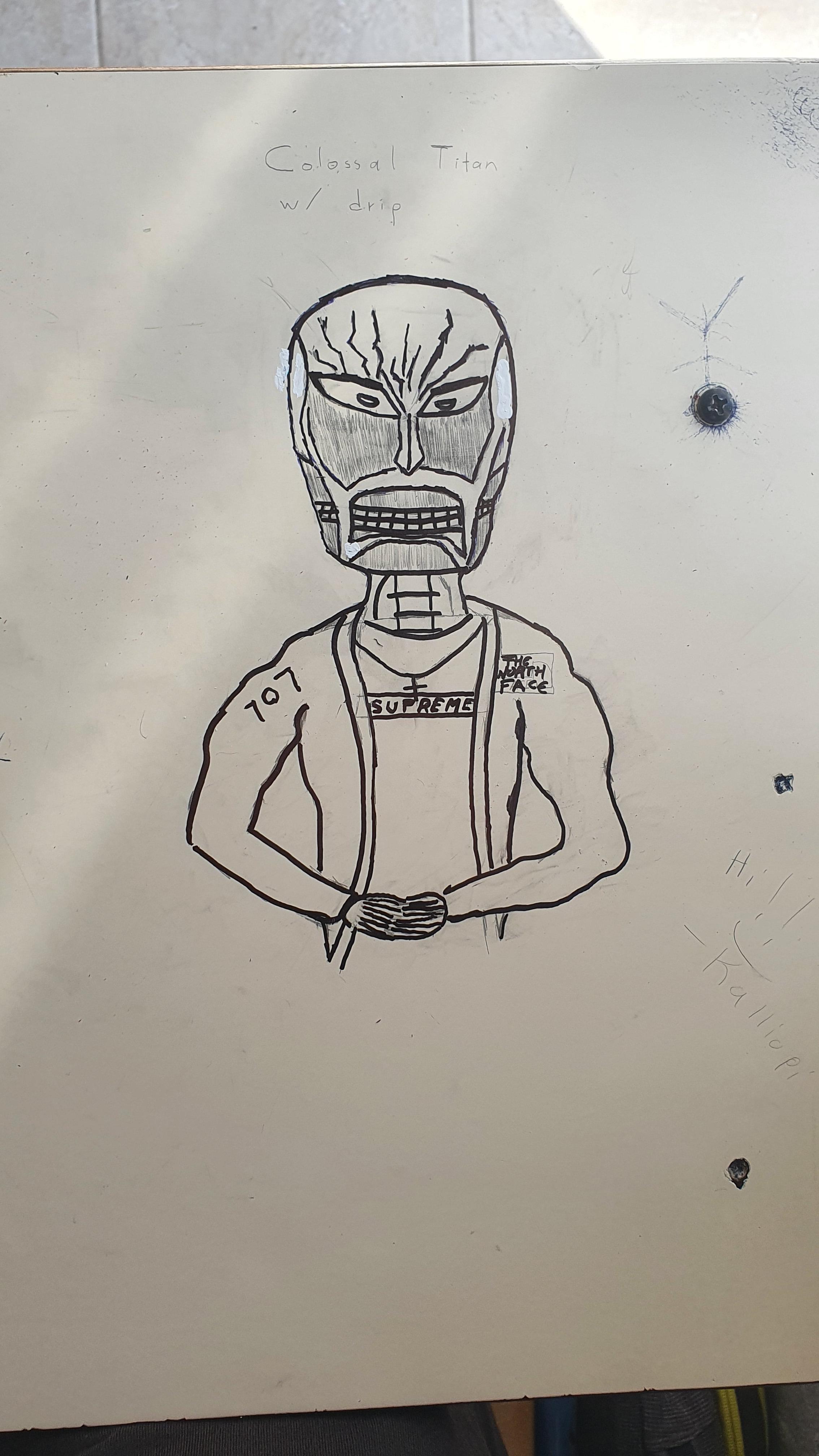 Colossal titan drip | Scrolller