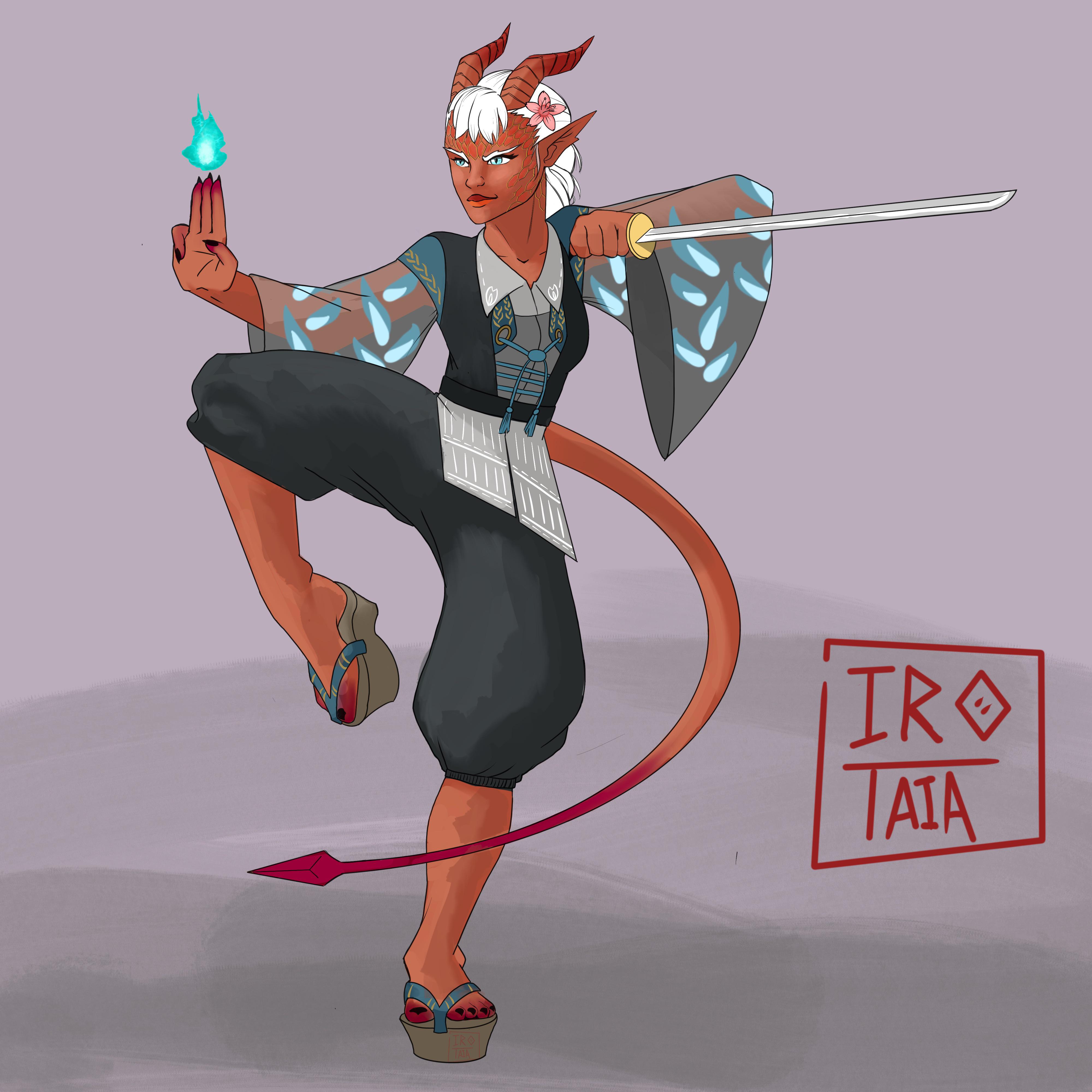 [COM] Ascendant Dragon monk commission for u/tired coffee bean | Scrolller