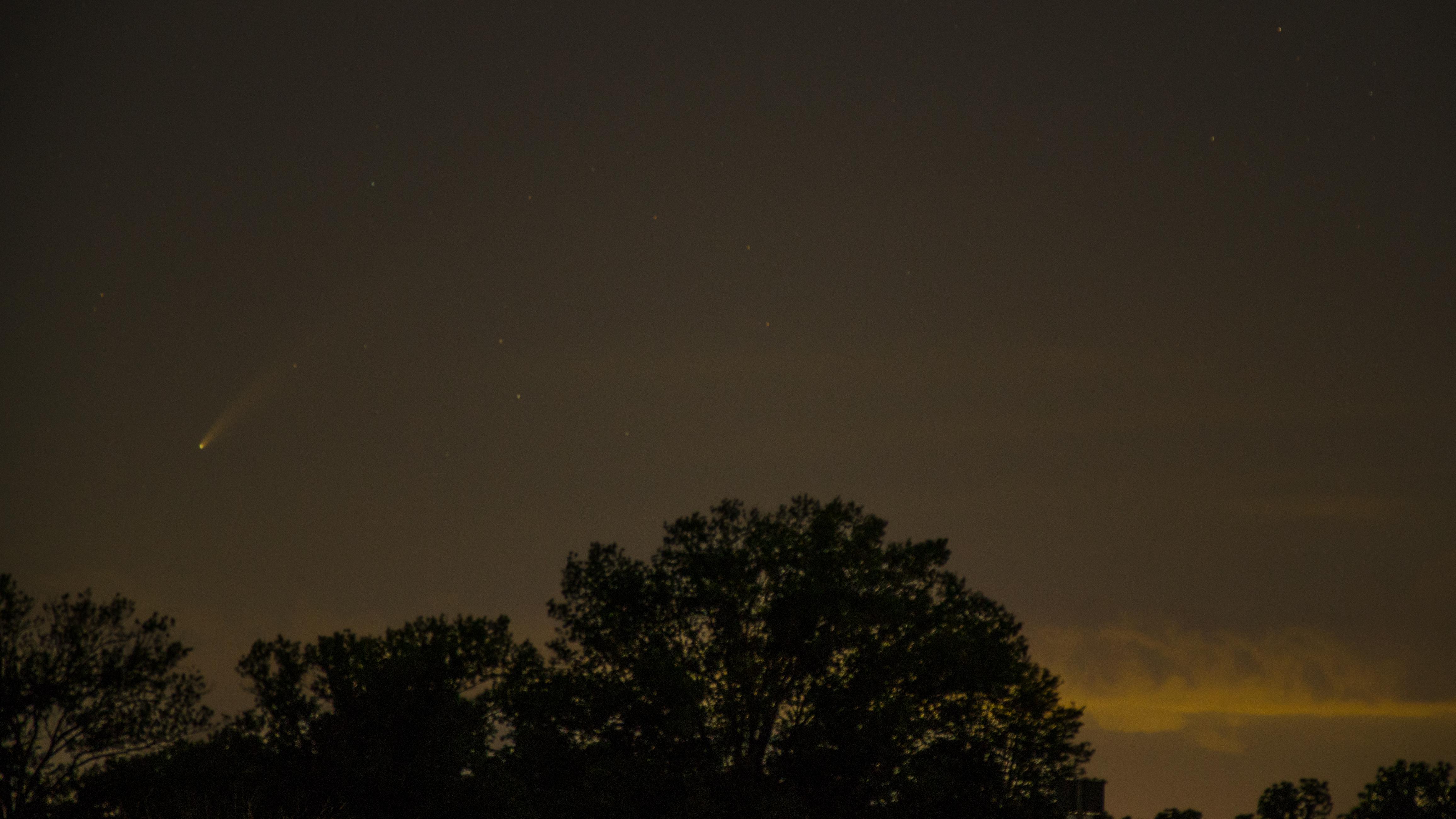 Comet NEOWISE from Valley Forge National Park | Scrolller