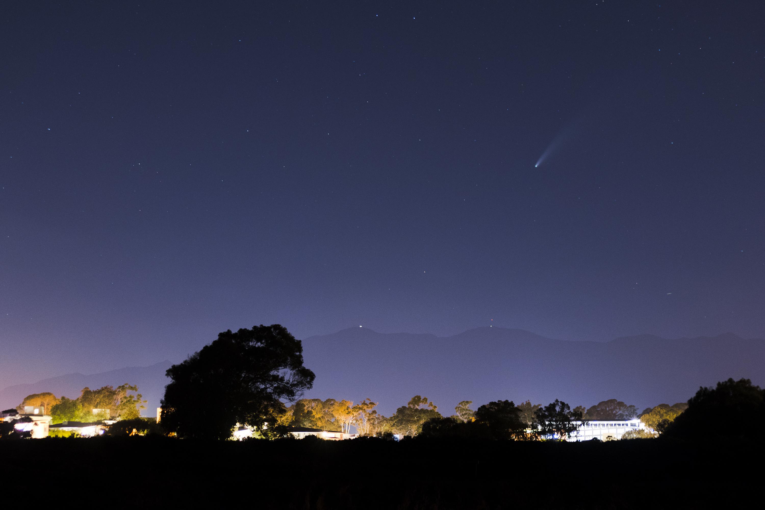 Comet NEOWISE over IV | Scrolller