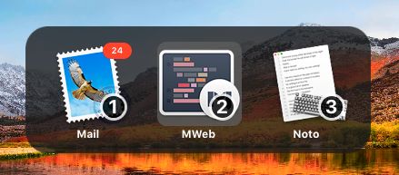 Command-Tab Plus 1.7 with badge icons released | Scrolller
