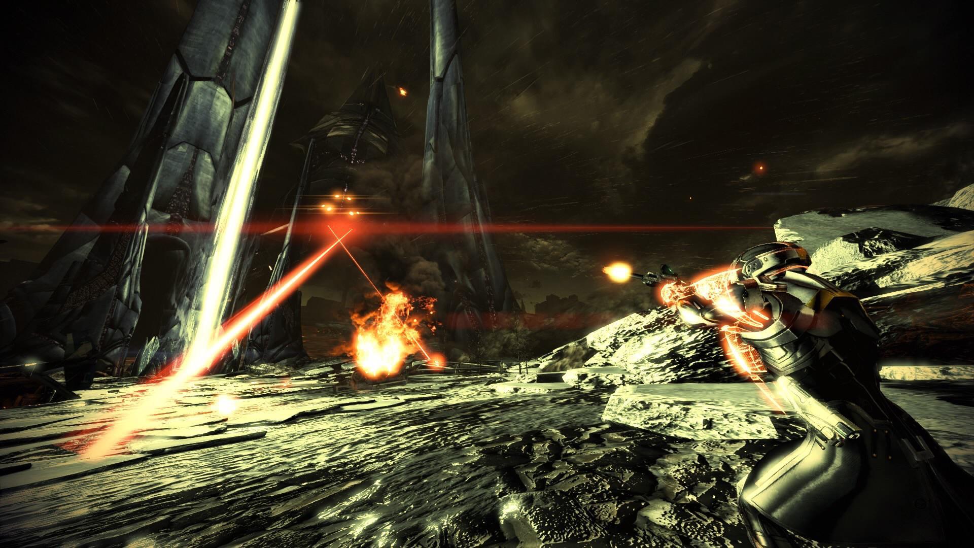 Commander Shepard and his pistol vs. the king of the Reapers. | Scrolller