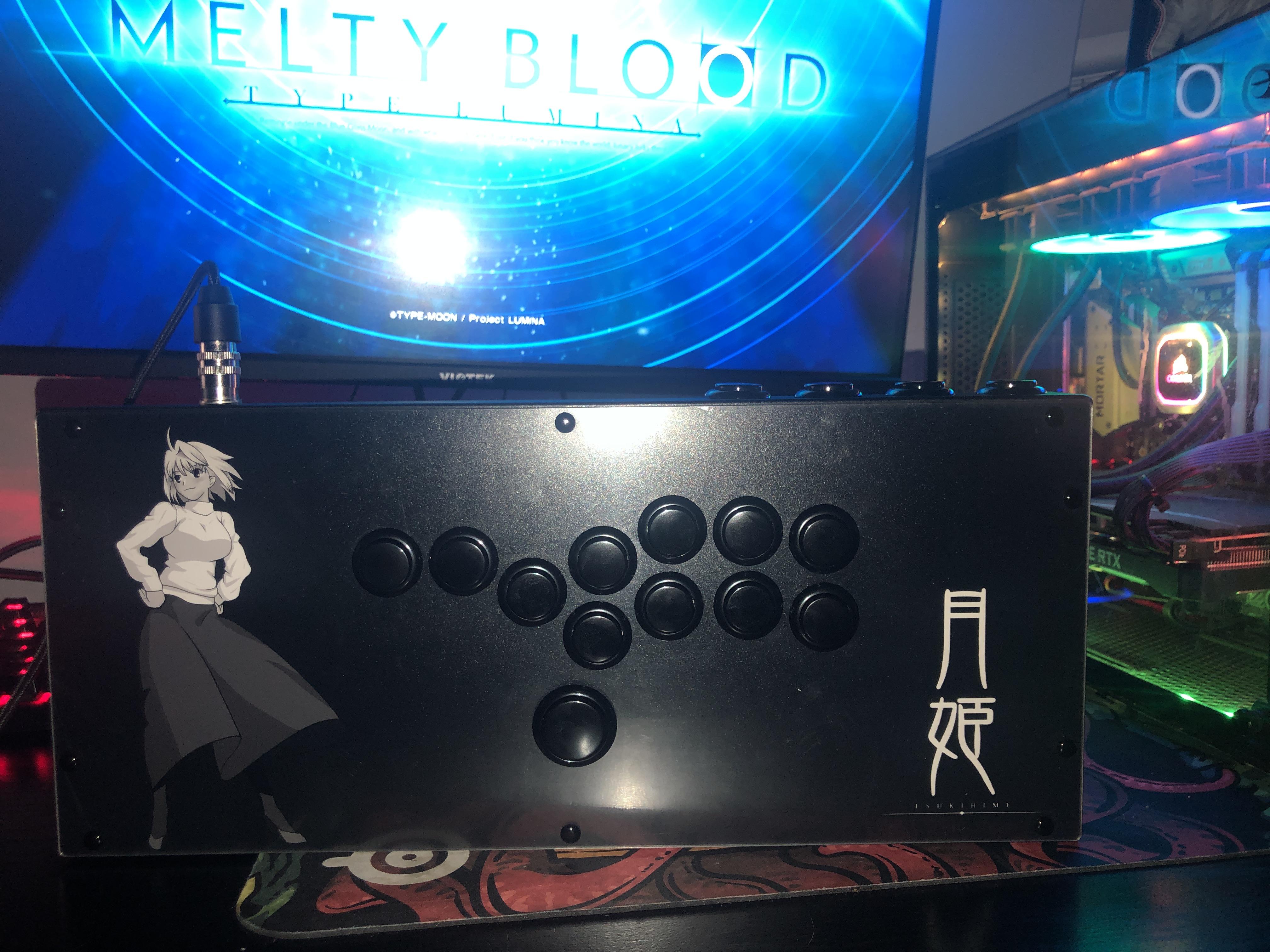 Commissioned saizo808 to to create this beautiful art for my hitbox. | Scrolller