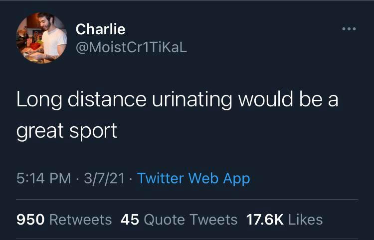 Competitive Urinating | Scrolller