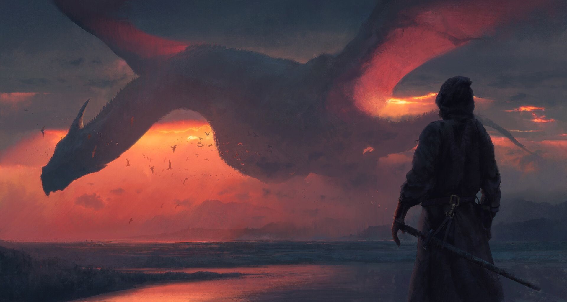 Confront the Dragon by Swang | Scrolller