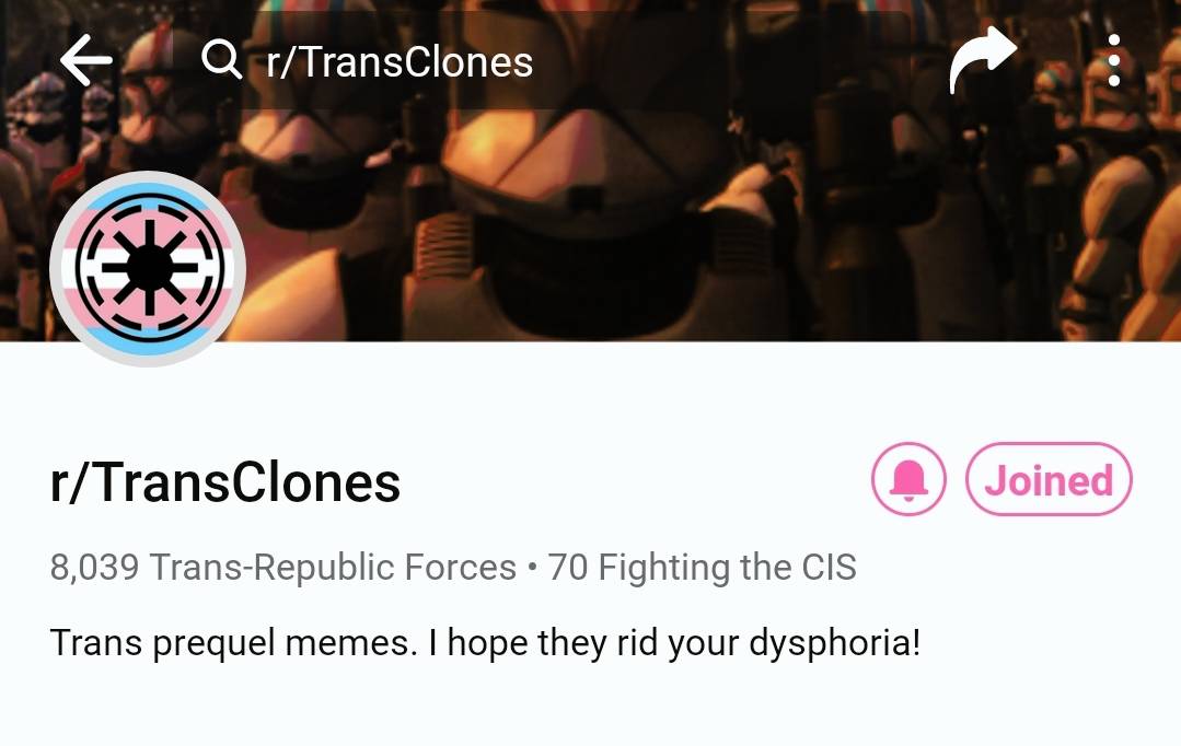 Congratulations on 8k transclones | Scrolller